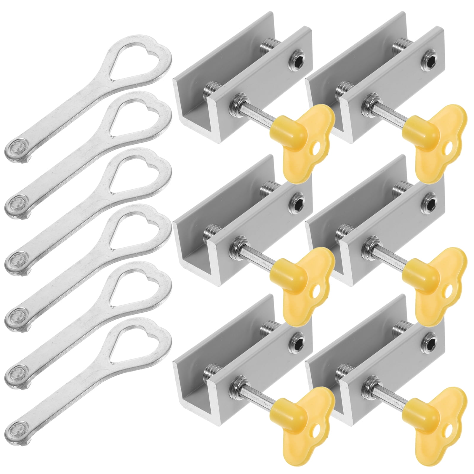 Door and Window Limiter Security Lock Stopper Metal for Sliding Locks ...