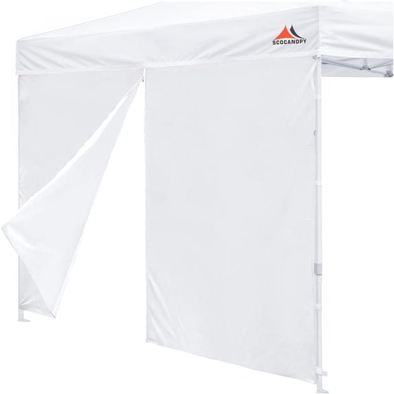 Door for 10x10 Canopy Frame One Central Zipper Design for Easy Entry ...