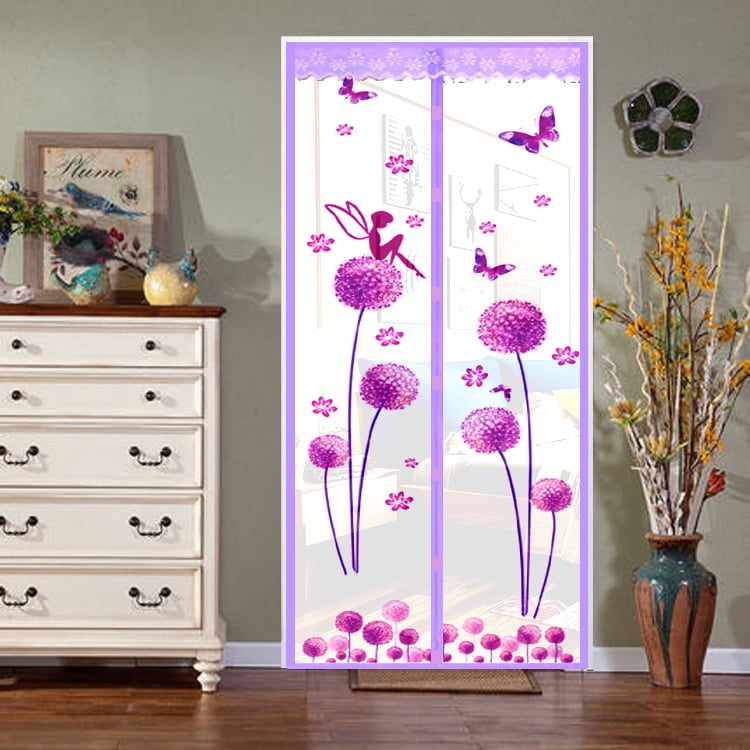 Door mesh Screen with Magnet, Anti Mosquito Magnetic Door Screen ...