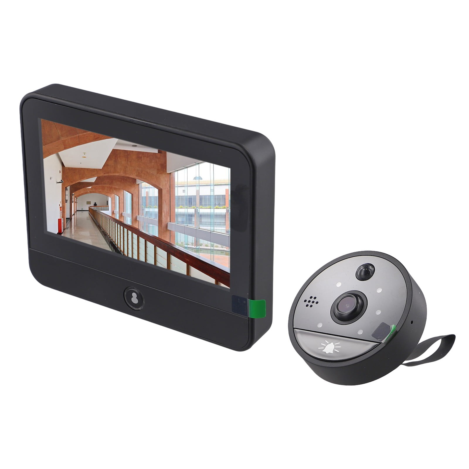 Door viewer camera system with mobile app alerts and long battery life ...