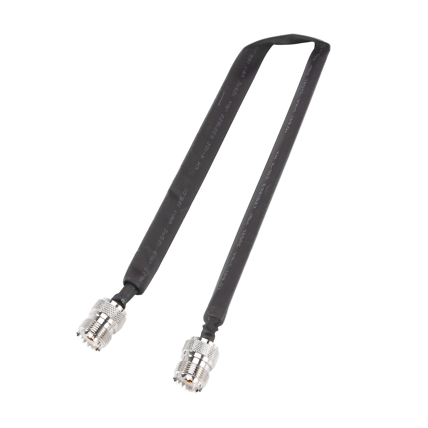 Door/window Pass Through Flat Rf Coaxial Cable So239 Uhf Female To Uhf ...