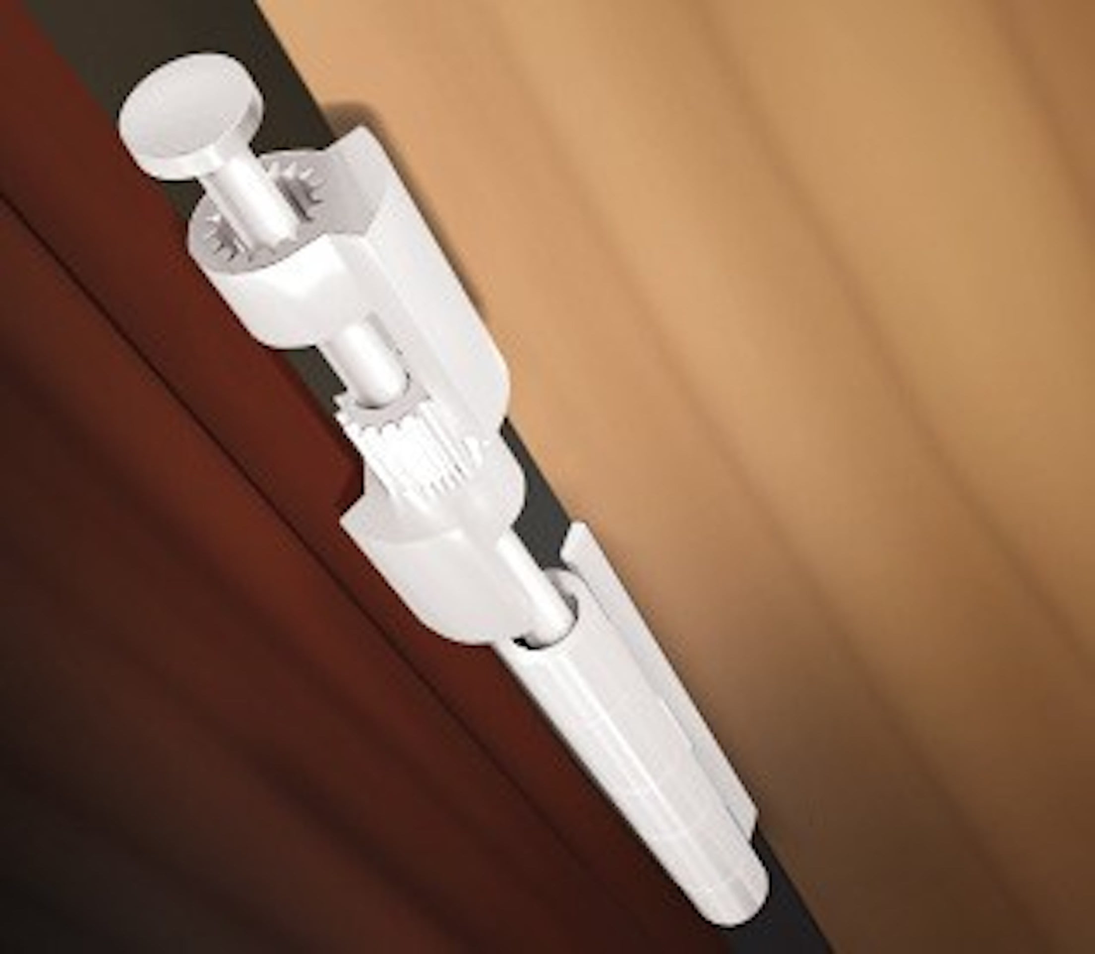 DoorSaver 3 Bumperless Hinge Pin Door Stop in White Finish - Walmart.com