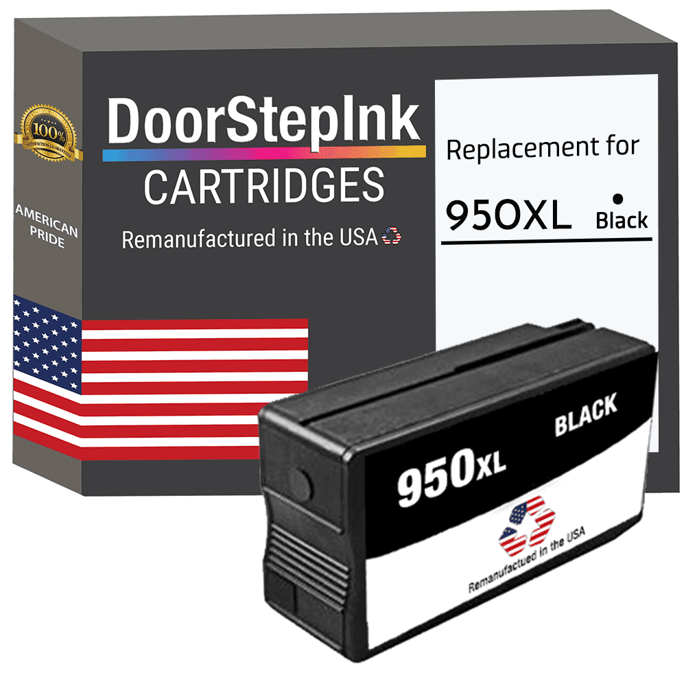 DoorStepInk High Yield Ink Cartridge for 950XL CN045AN Black - Walmart.com