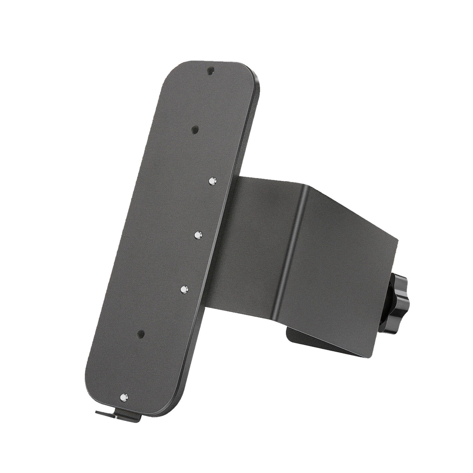 Doorbell Bracket Punch Fixed Door Clamp Metal Bracket Black Doorbell ...