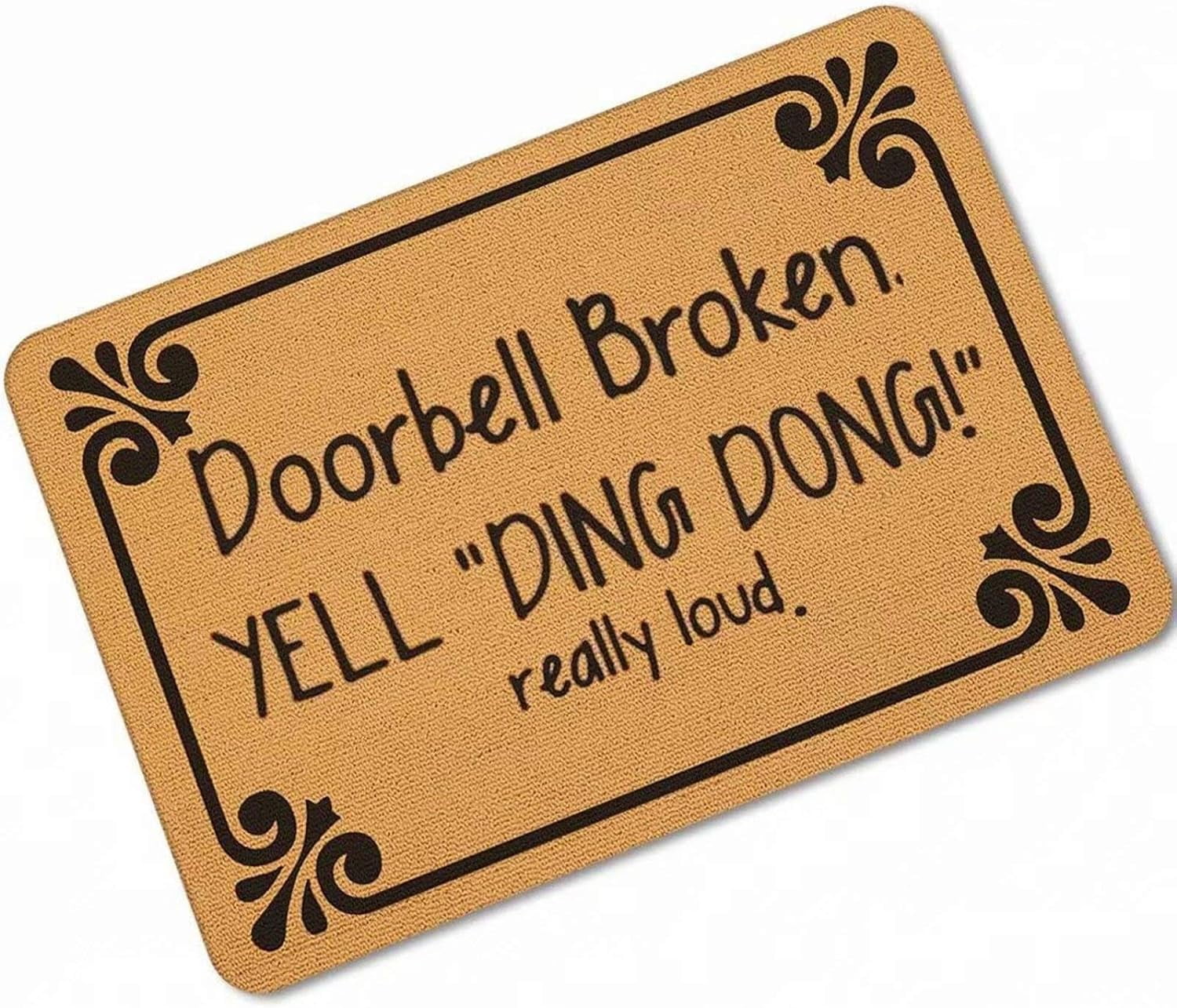 Doorbell Broken Yell Ding Dong! Really Loud Indoor/Outdoor Entrance ...
