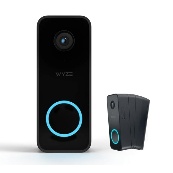 Doorbell Camera v2 + Wedge Kit, 2K Smart Video Doorbell with Motion ...