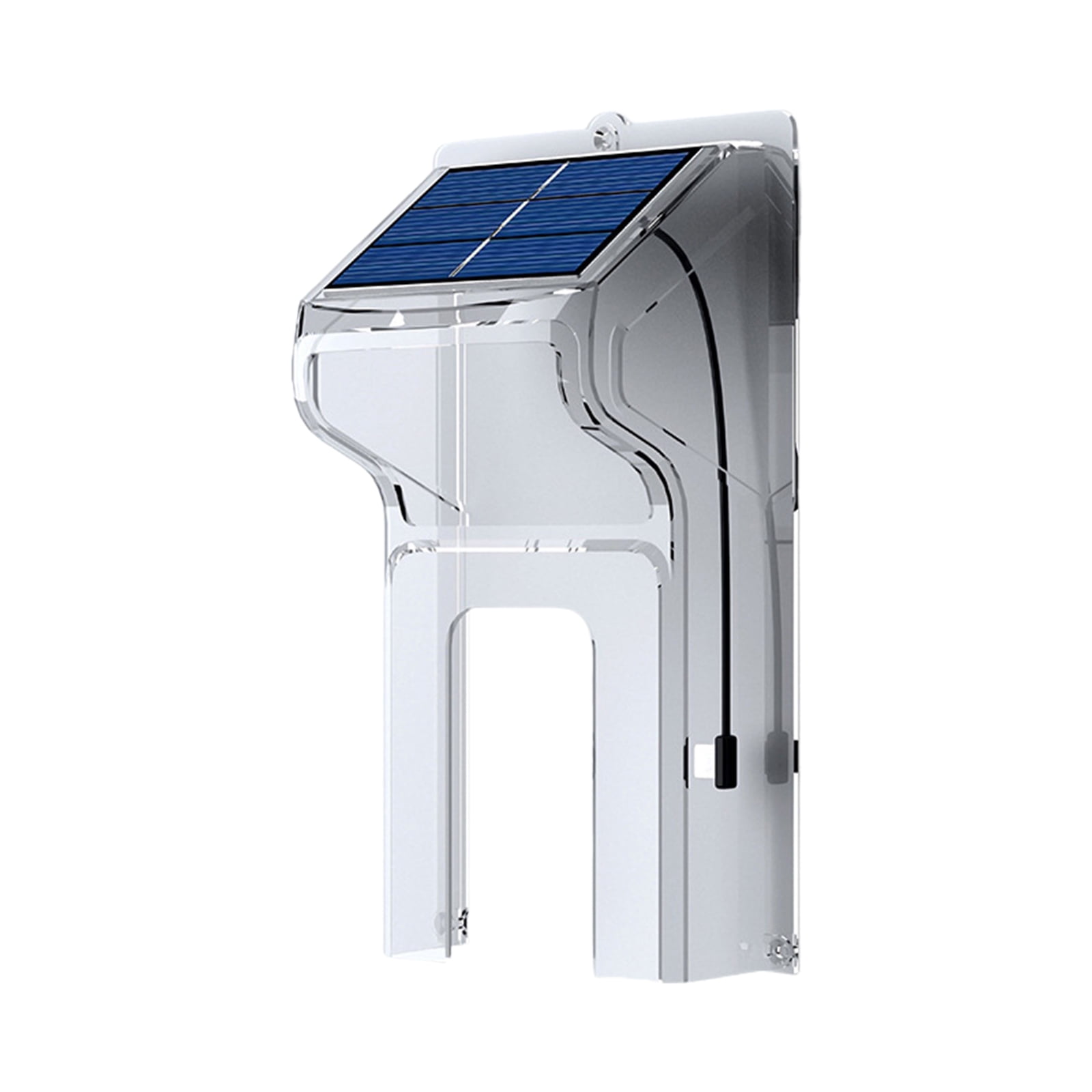 Doorbell Rain Cover with Solar Panel Universal Doorbell Waterproof ...