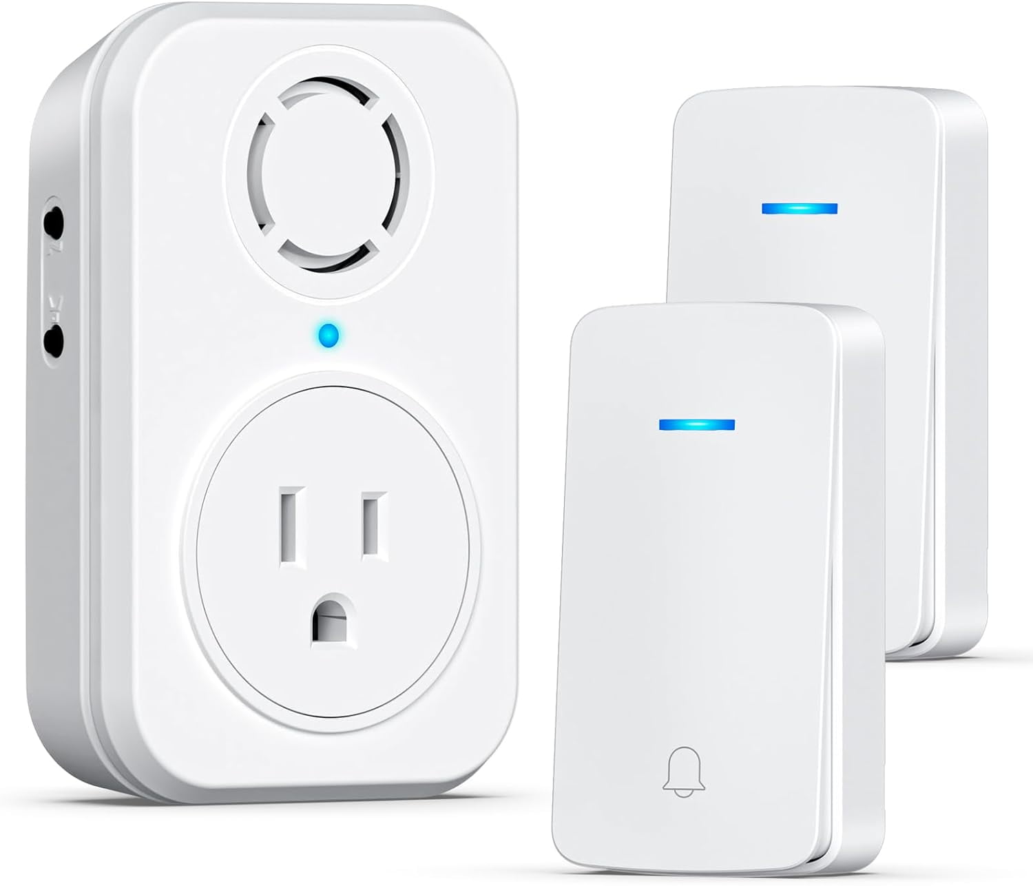 Doorbell, Self- Doorbell with Extra Socket, No Required Push Button ...