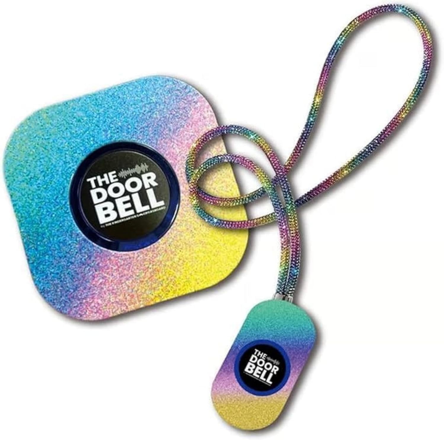 Doorbell Sparkly Rainbow Teacher's Remote, Shining Rainbow Wireless ...