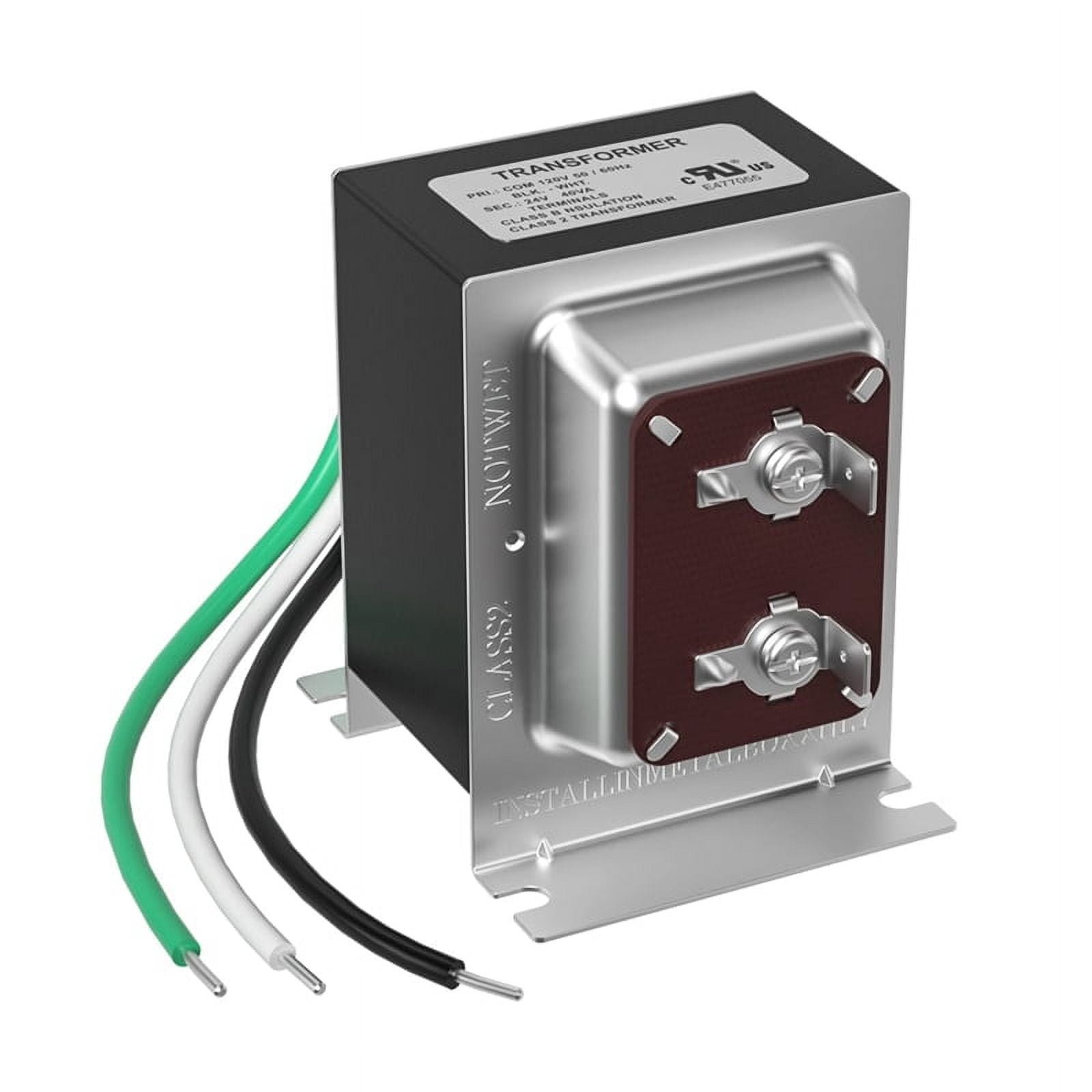 Doorbell Transformer 24V 40VA for Ring Video Doorbells, Hardwired Door Chime Transformer Power ...