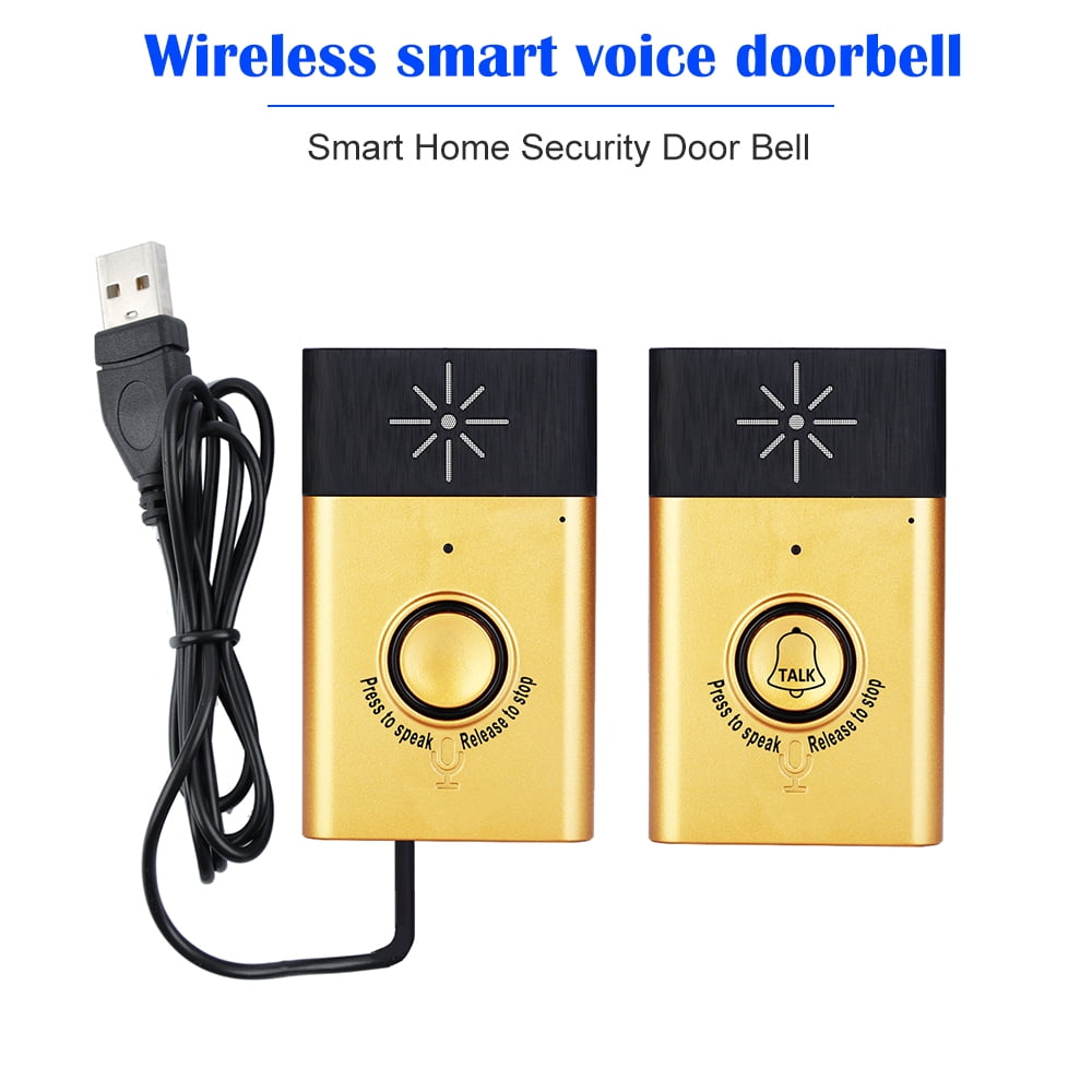 Doorbell,Unit Voice With 1* 2-way Doorbell 2-way 1* Indoor Doorbell ...