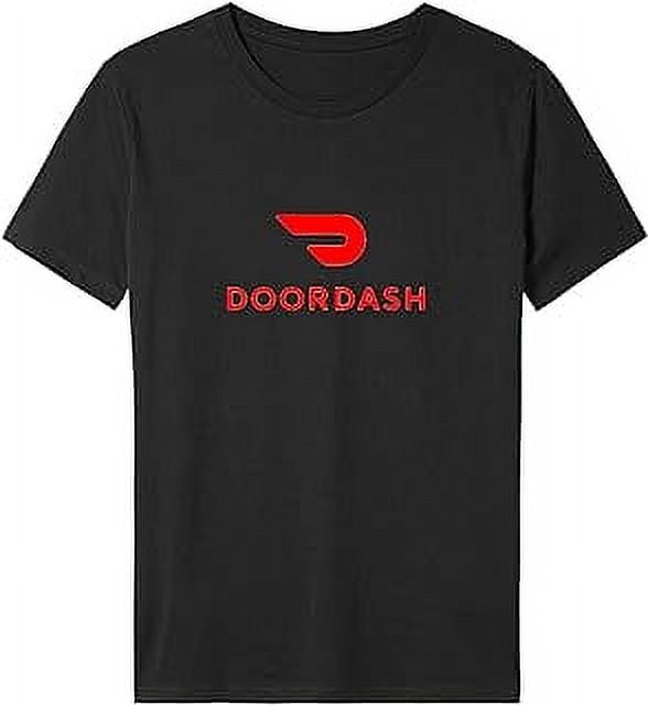 Doordash T Shirt Door Dash Food Delivery Unisex Tee Shirts - Walmart.com