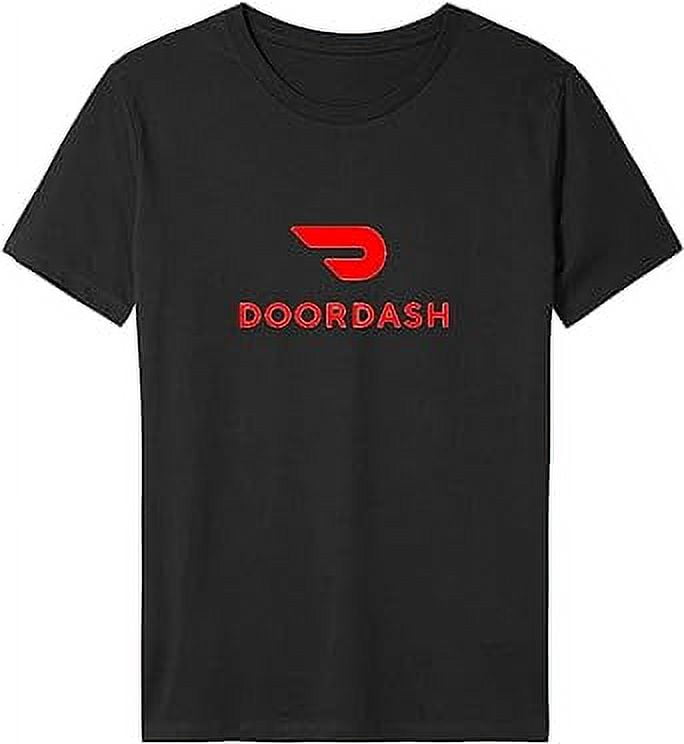 Doordash T Shirt Door Dash Food Delivery Unisex Tee Shirts - Walmart.com