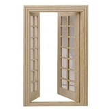 Wooden Door for 1 12 Mini House DIY Project Great Accessory Approx 13 6 ...