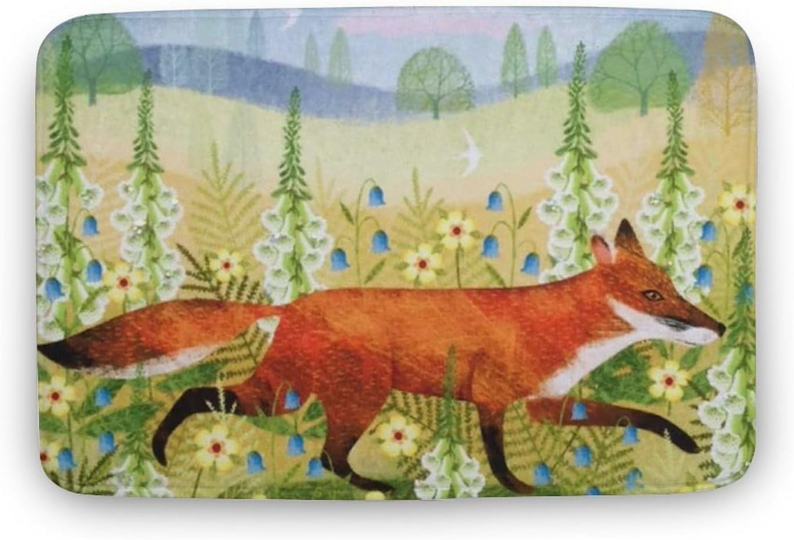 Doormat 17x30 Inch and She Lived Happily Ever After Fox Doormat Durable ...