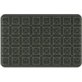 Doormat Entrance Floor Mat Indoor Funny Doormat Geometric Overlapping ...