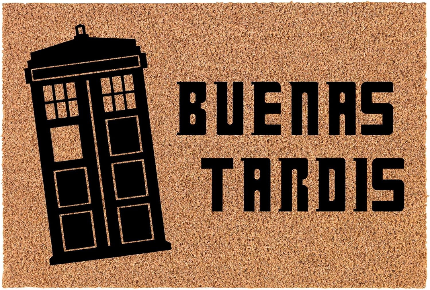 Doormat Front Door Mat New Home Closing Housewarming Gift Buenas Tardis ...