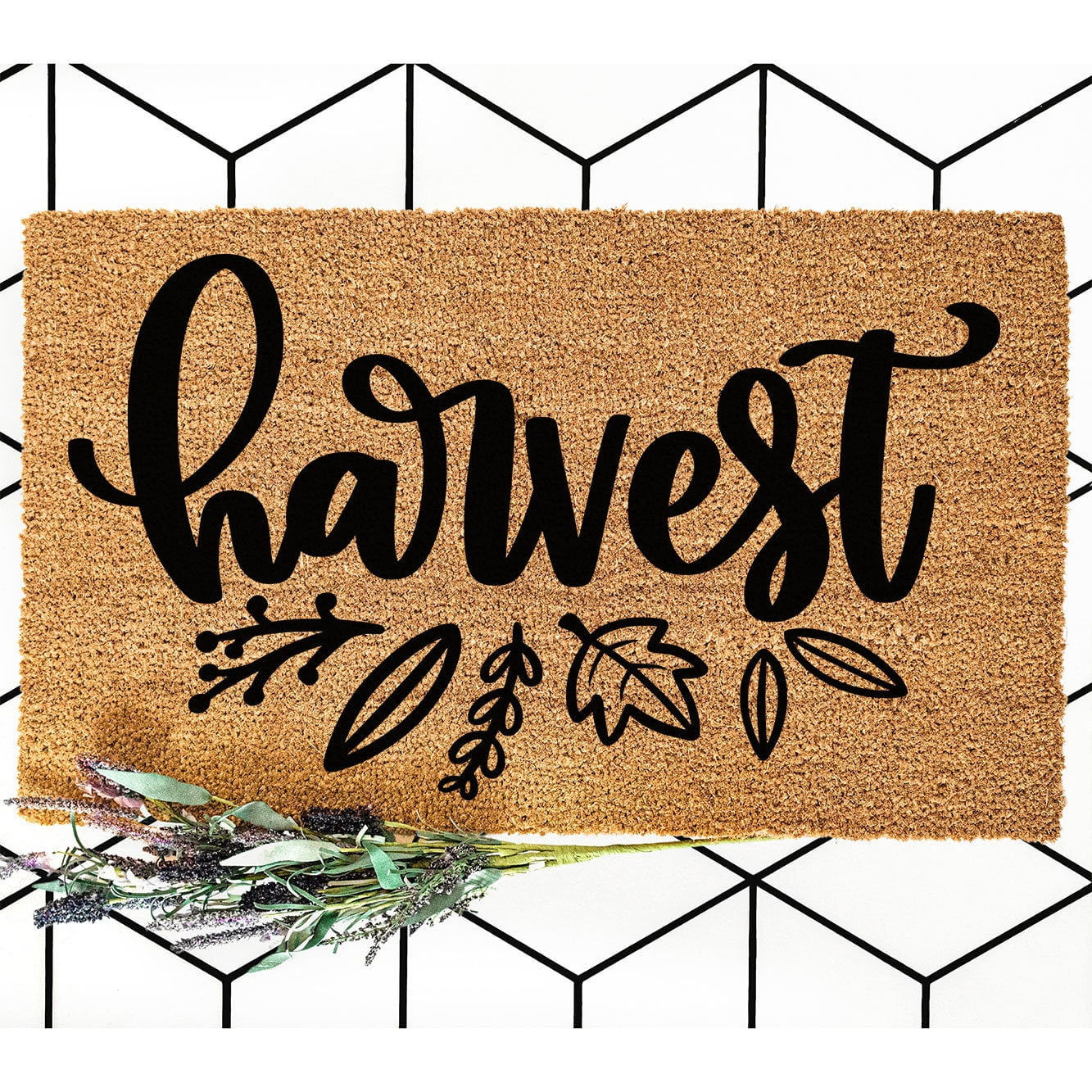 Doormat Harvest Welcome Mat New House Outdoor Gifts For Her Cute Doorm ...