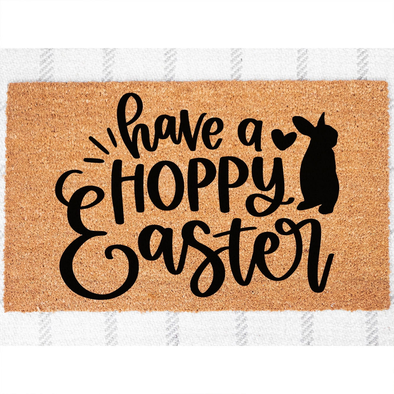 Doormat Have A Hoppy Easter Spring Decor Easter Decor Easter Gift Ea (24" x 36") #3303 - Walmart.com