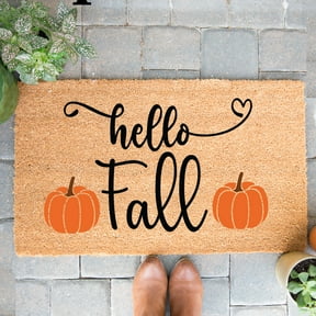 Doormat Pumpkins Halloween Cute Fall Welcome Mat Pumpkin Spooky Ca (18 ...