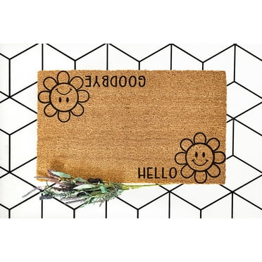 Hello/Goodbye Doormat - Walmart.com