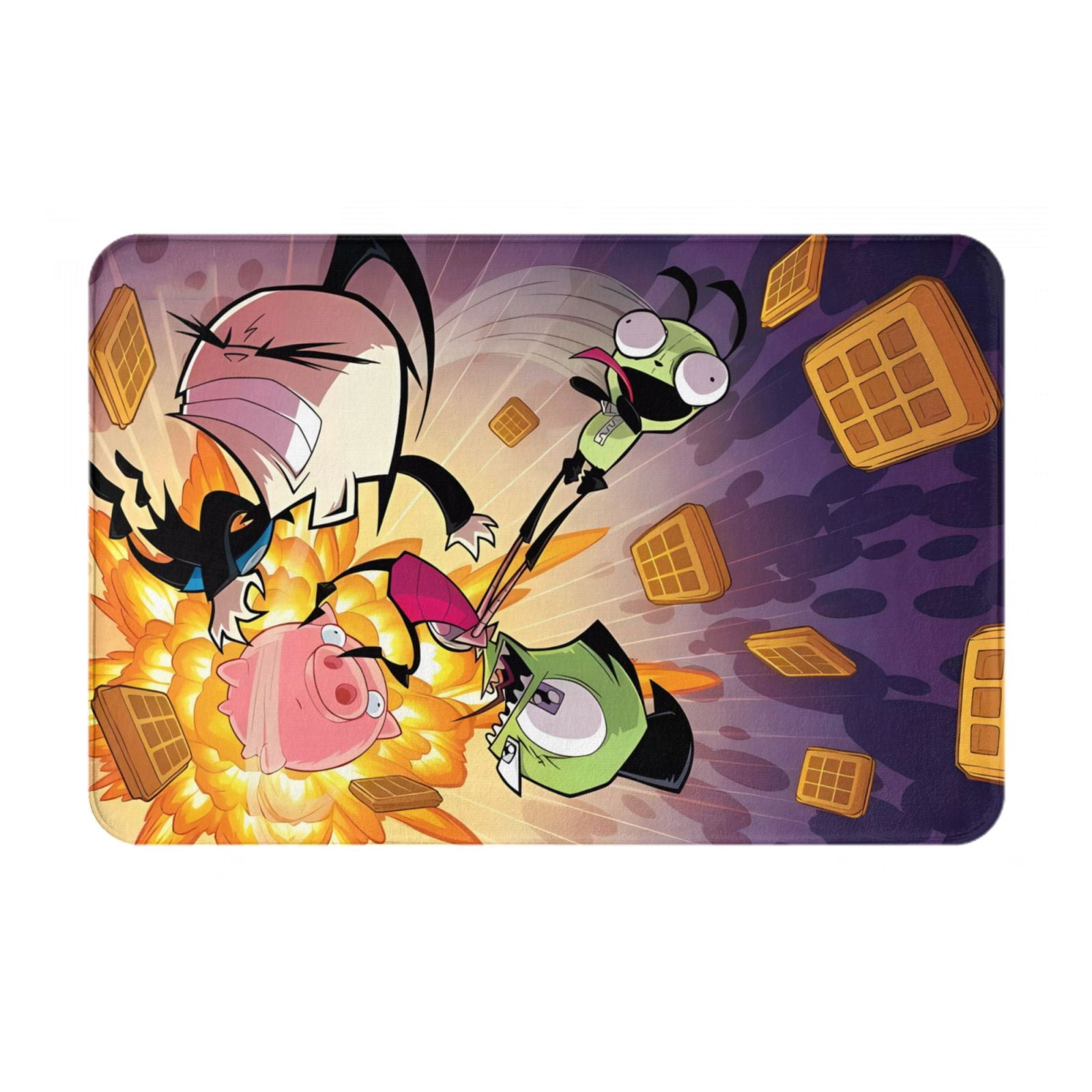 Doormat Invader Zim Indoor Entrance Non-Slip Rug Outdoor Doormat ...