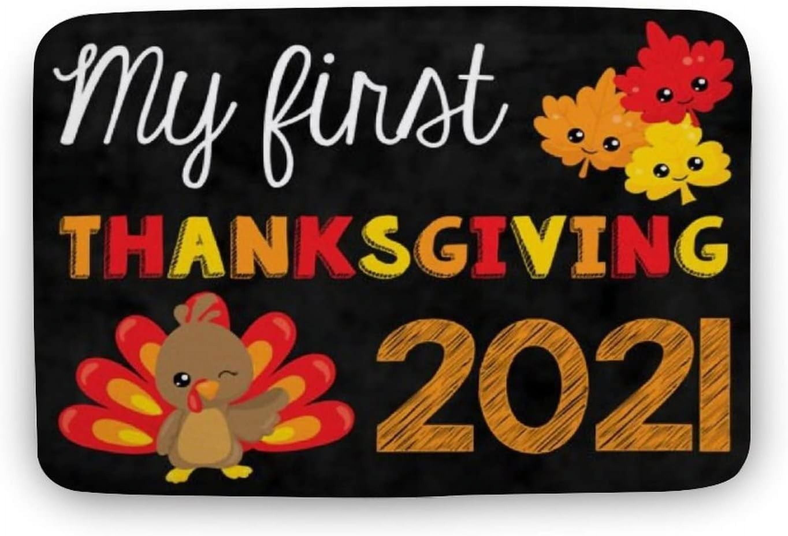 Doormat My First Thanksgiving Doormat,First Thanksgiving Doormat,My ...