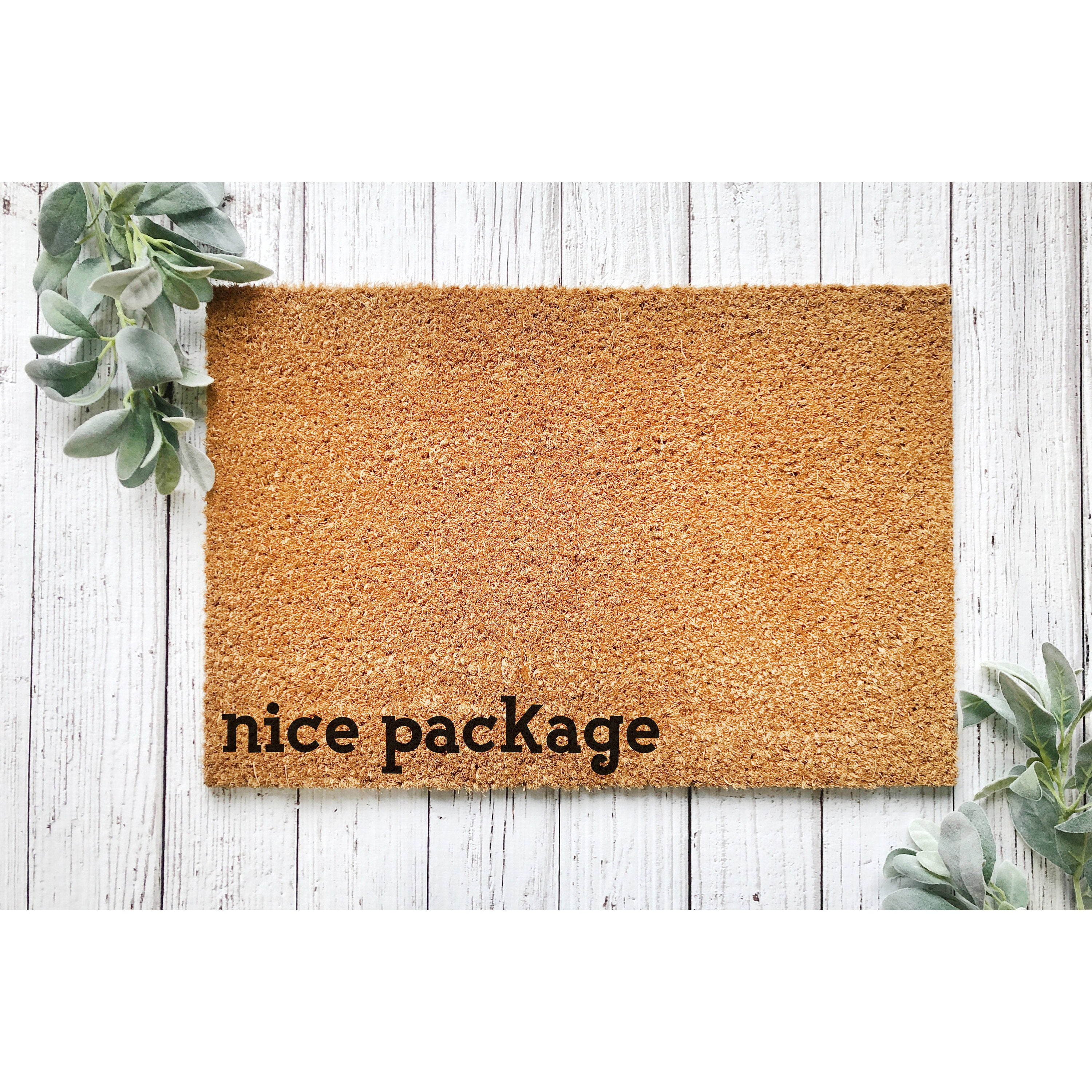 Doormat Nice Package Welcome Mat Funny Funny Mat Cute Closing Gift (36 ...