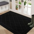 Doormat Non-Slip Entryway Rugs Washable, Dog Door Mat Stain Resistant ...