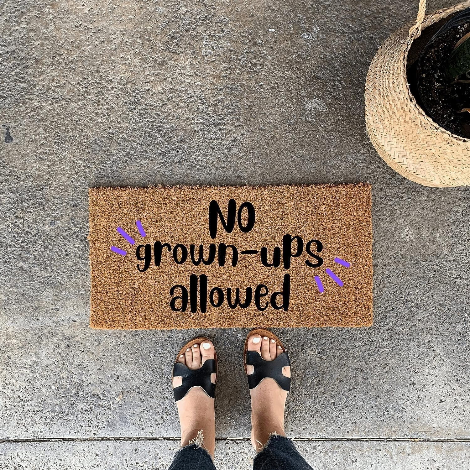 Doormat Outdoor Entrance Mini Doormat Playhouse Decor Playhouse ...