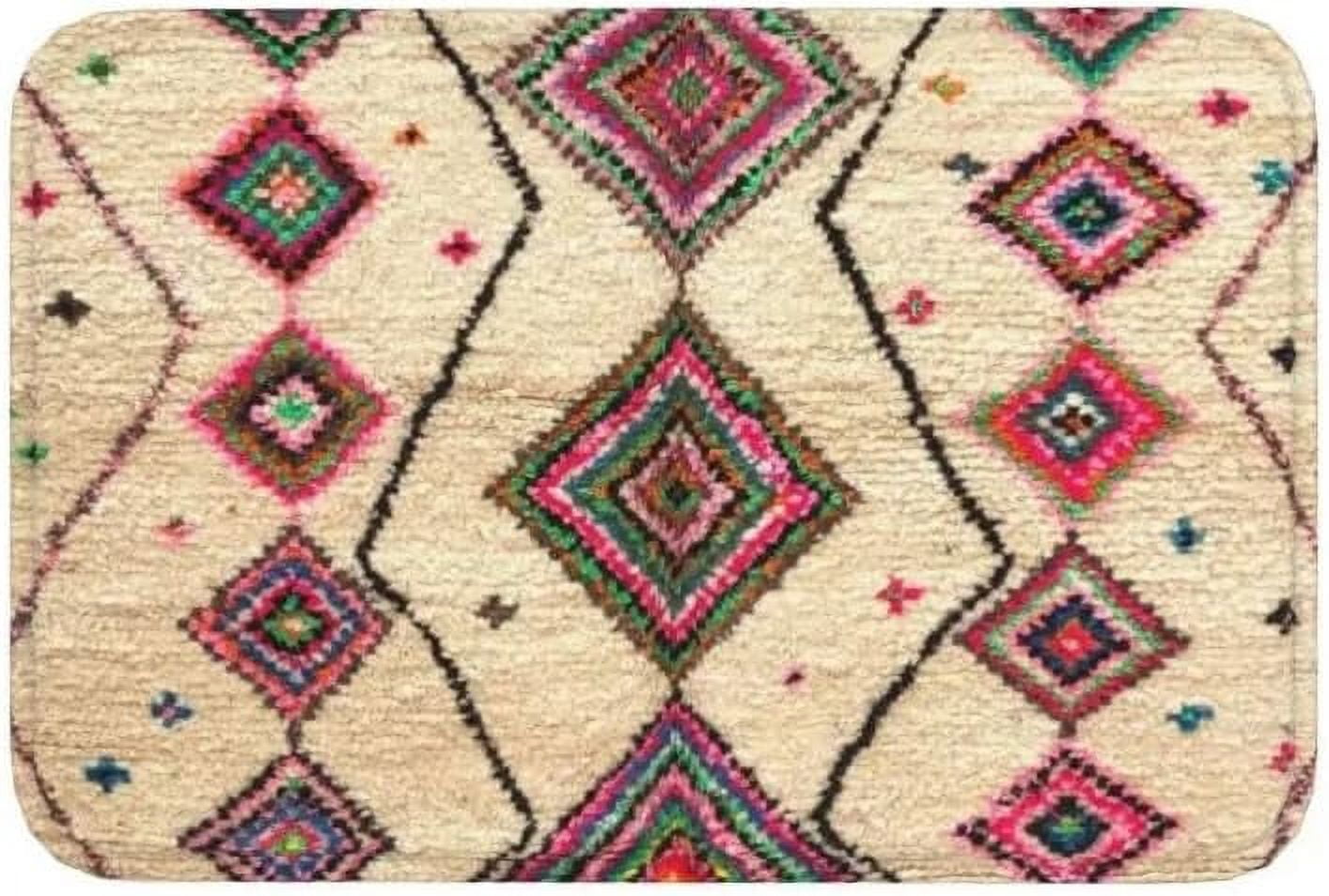 Doormat Welcome Moroccan Berber Boho Style Funny Entryway Rugs Indoor ...