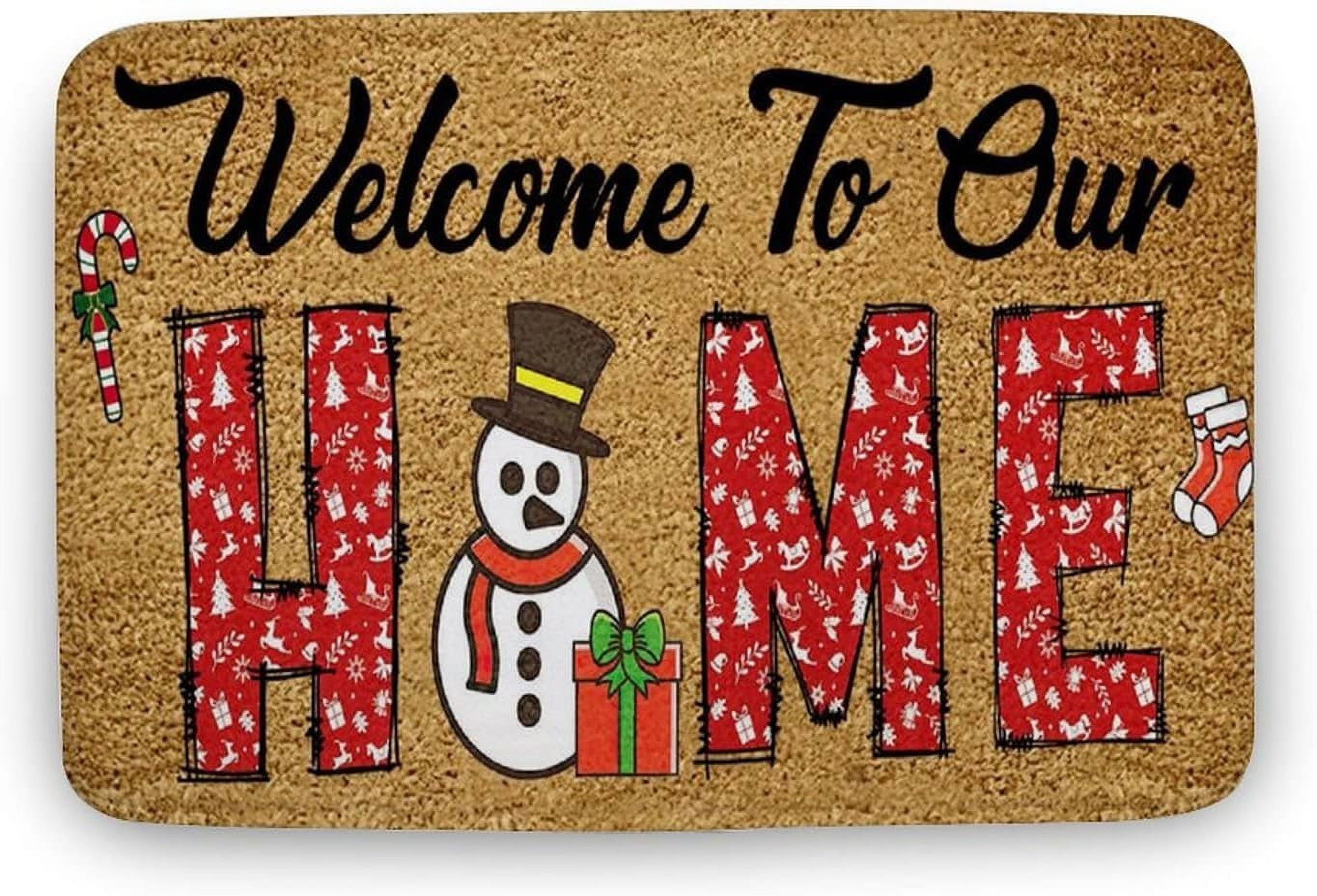 Doormat Welcome to Our Home Doormat Front Doormat Sublimation Design ...