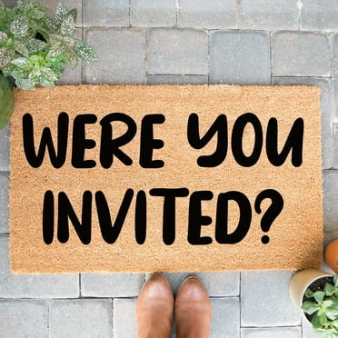 Doormat Oh Hello, See Ya Welcome Mat Funny Front Porch Front Door Ho ...