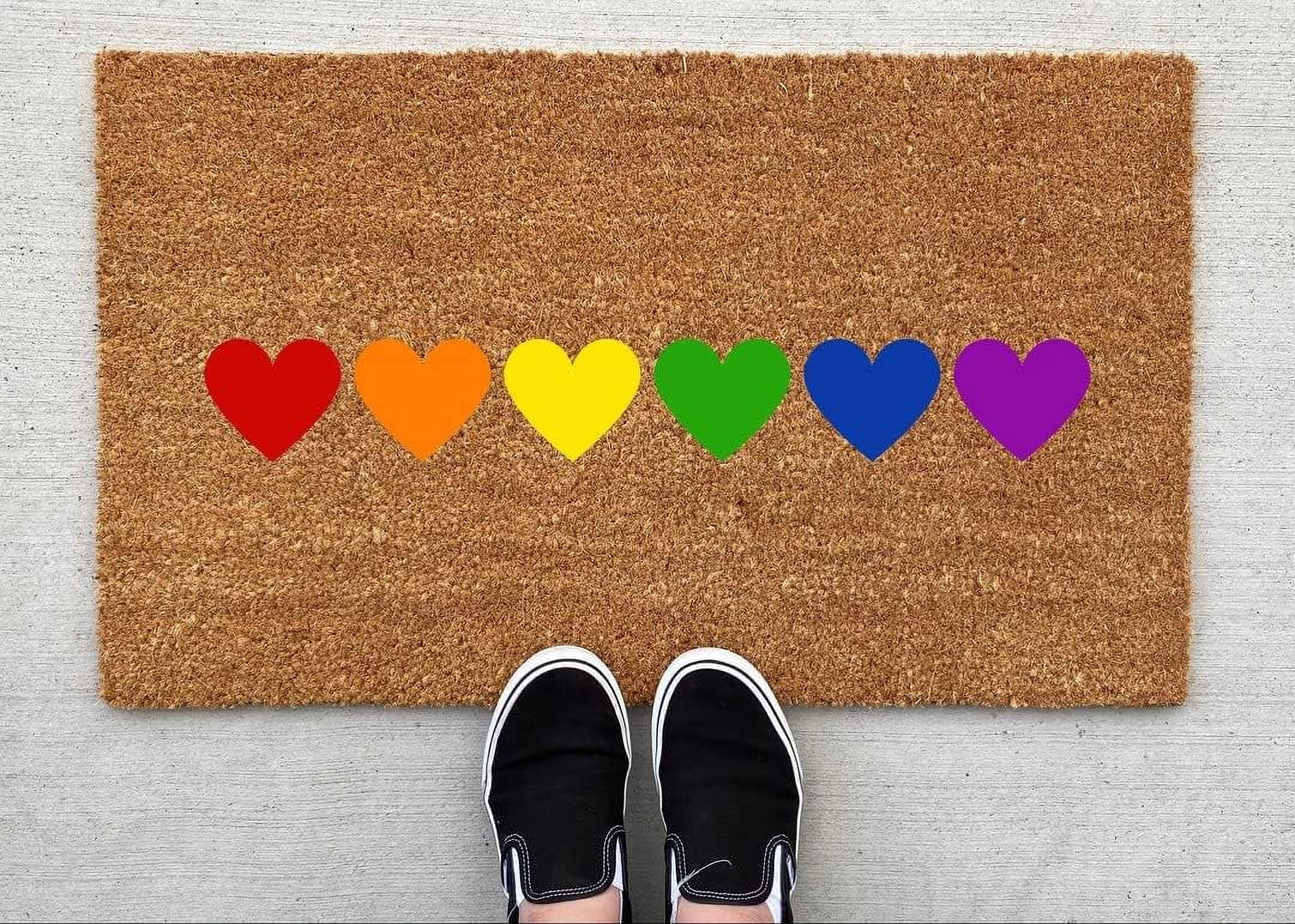 Doormats for Indoor Entrance Home Pride Month Doormat Gay Pride Doormat ...