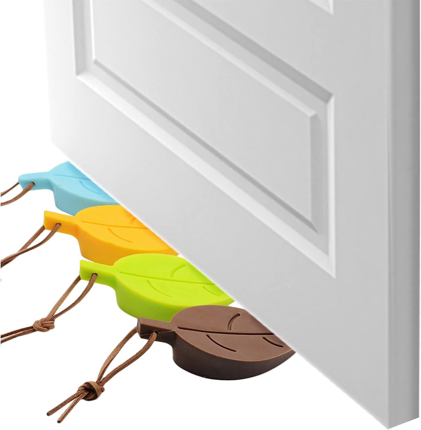 Doorstops, 4 Door Stoppers, Door Stopper Wedge, Rubber Door Stopper ...