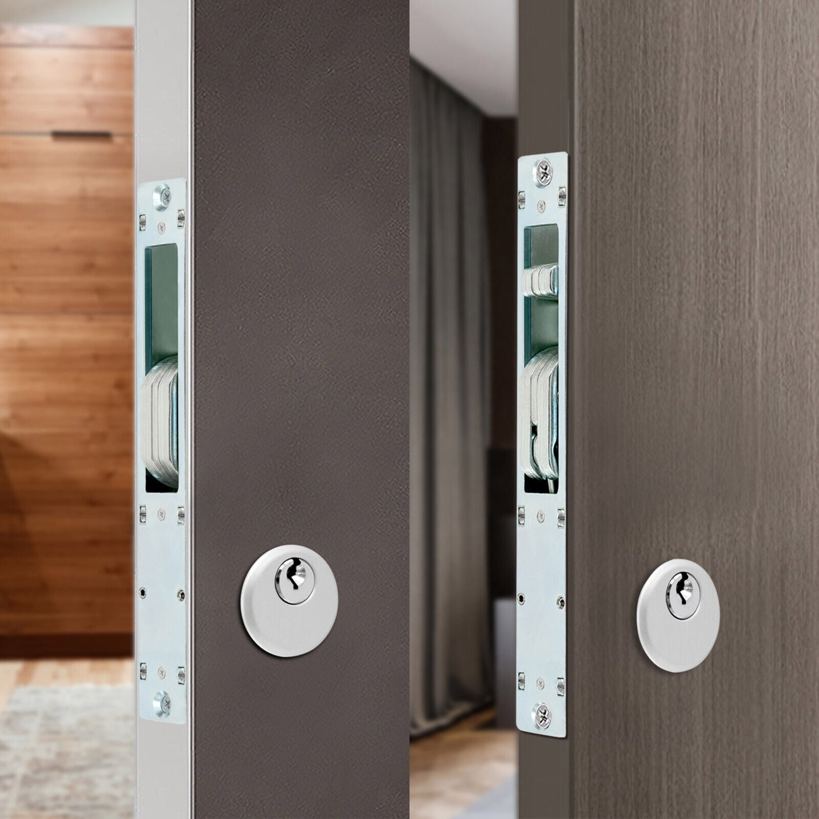 Doorware Storefront Door Mortise Lock Hook Deadbolt & Double Keyed ...