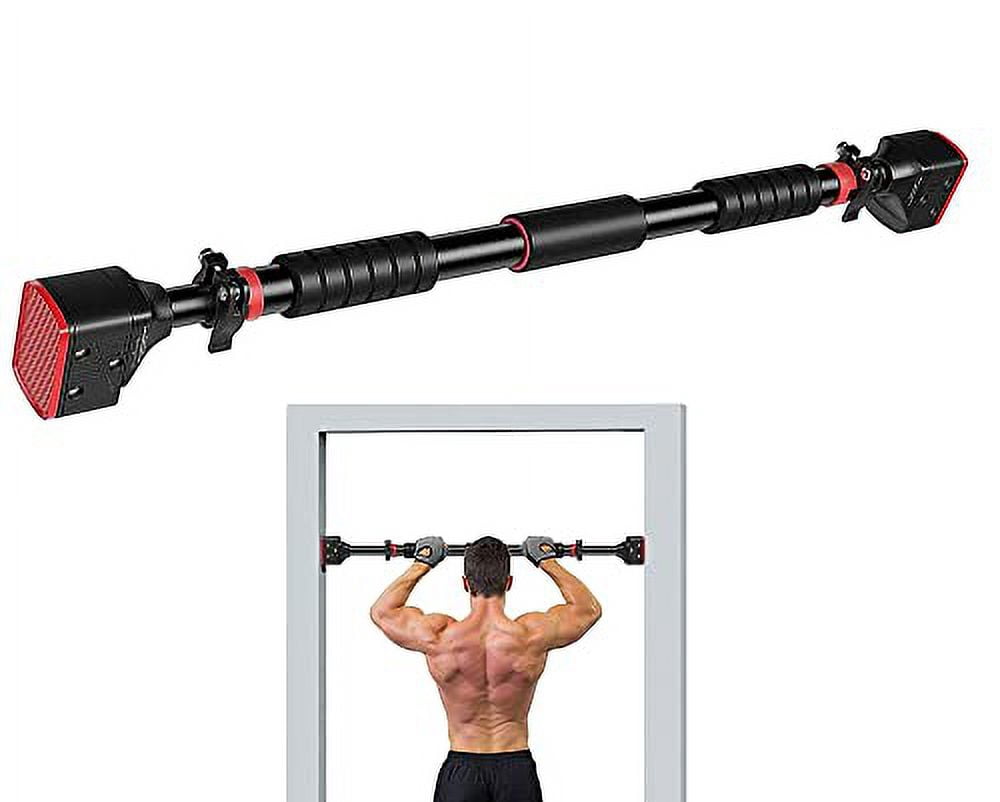 Doorway Chin Up Bar Pull Up Bar Exercise 28"-36" Doors Press Fit No ...