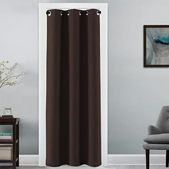 Doorway Curtain Blackout Closet Door Curtain Room Divider Window ...