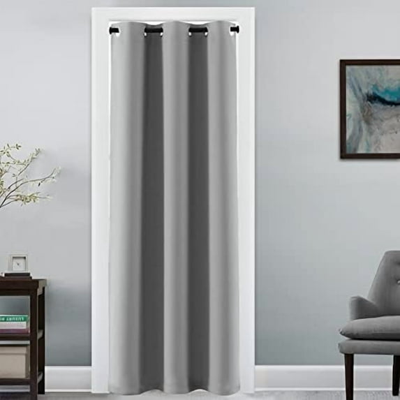 Doorway Curtain Blackout Closet Door Curtain Room Divider Window ...