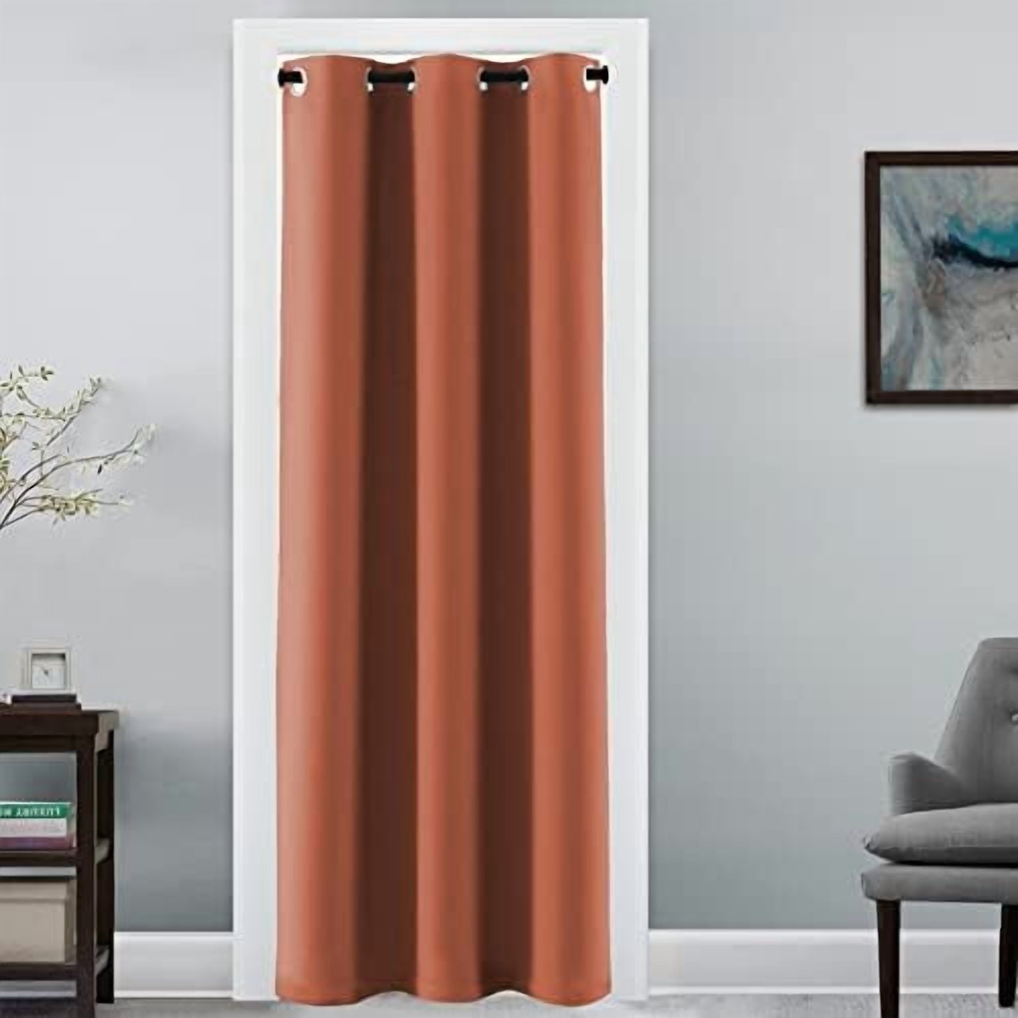 Doorway Curtain Blackout Closet Door Curtain Room Divider Window ...