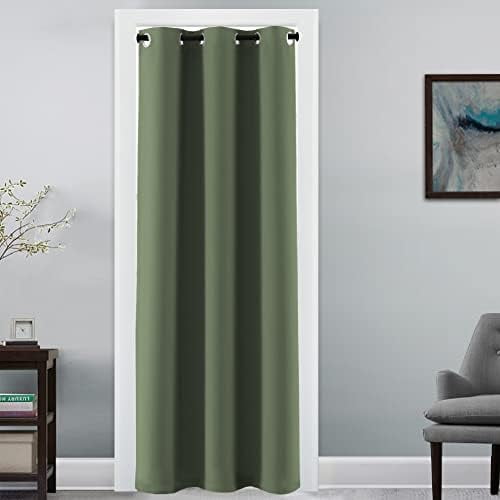 Doorway Curtain Blackout Closet Door Curtain Room Divider Window ...