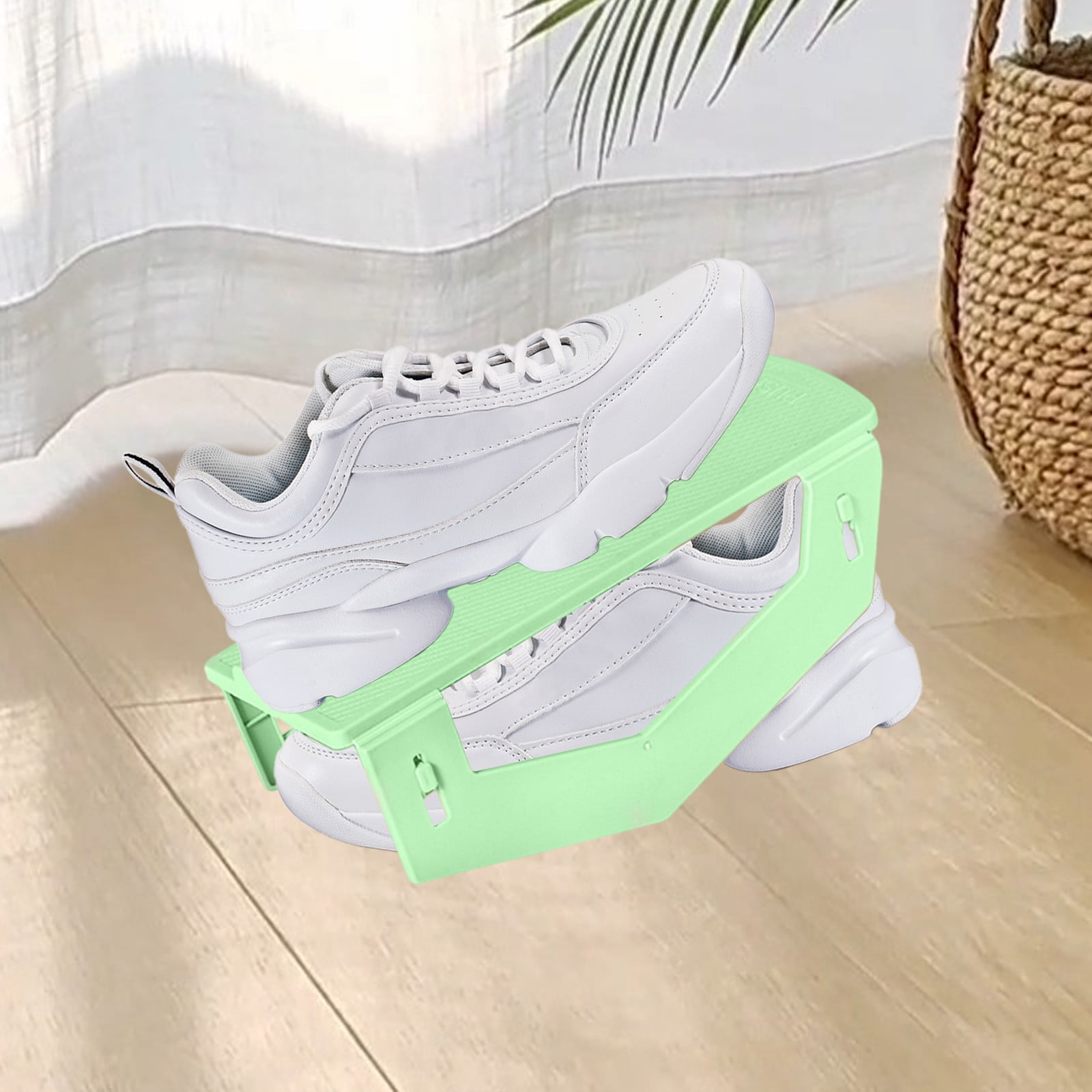 Doorway Shoe Cabinet, Layered Storage Rack, Space Saving Design ...