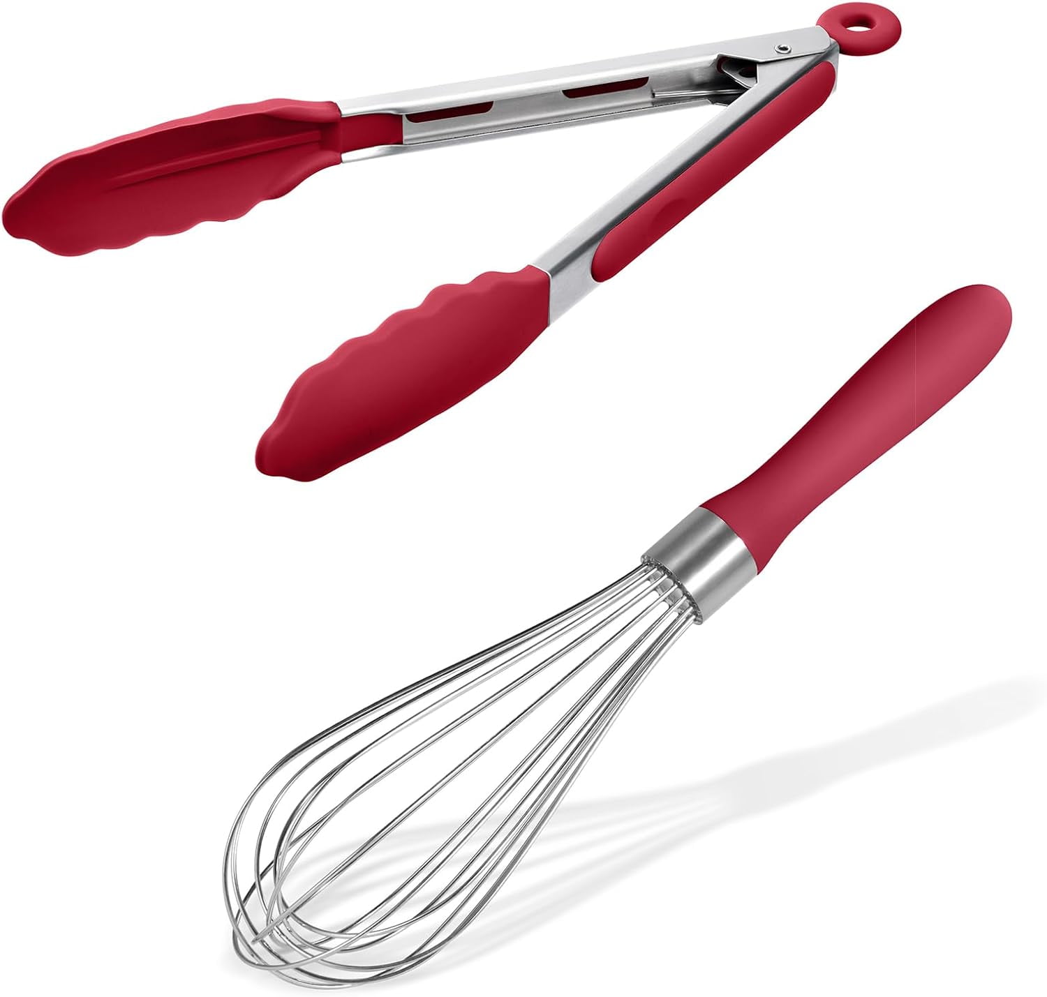 Doosu 9in Kitchen Tong for Cooking - 600°F Heat Resistant Food Tong ...