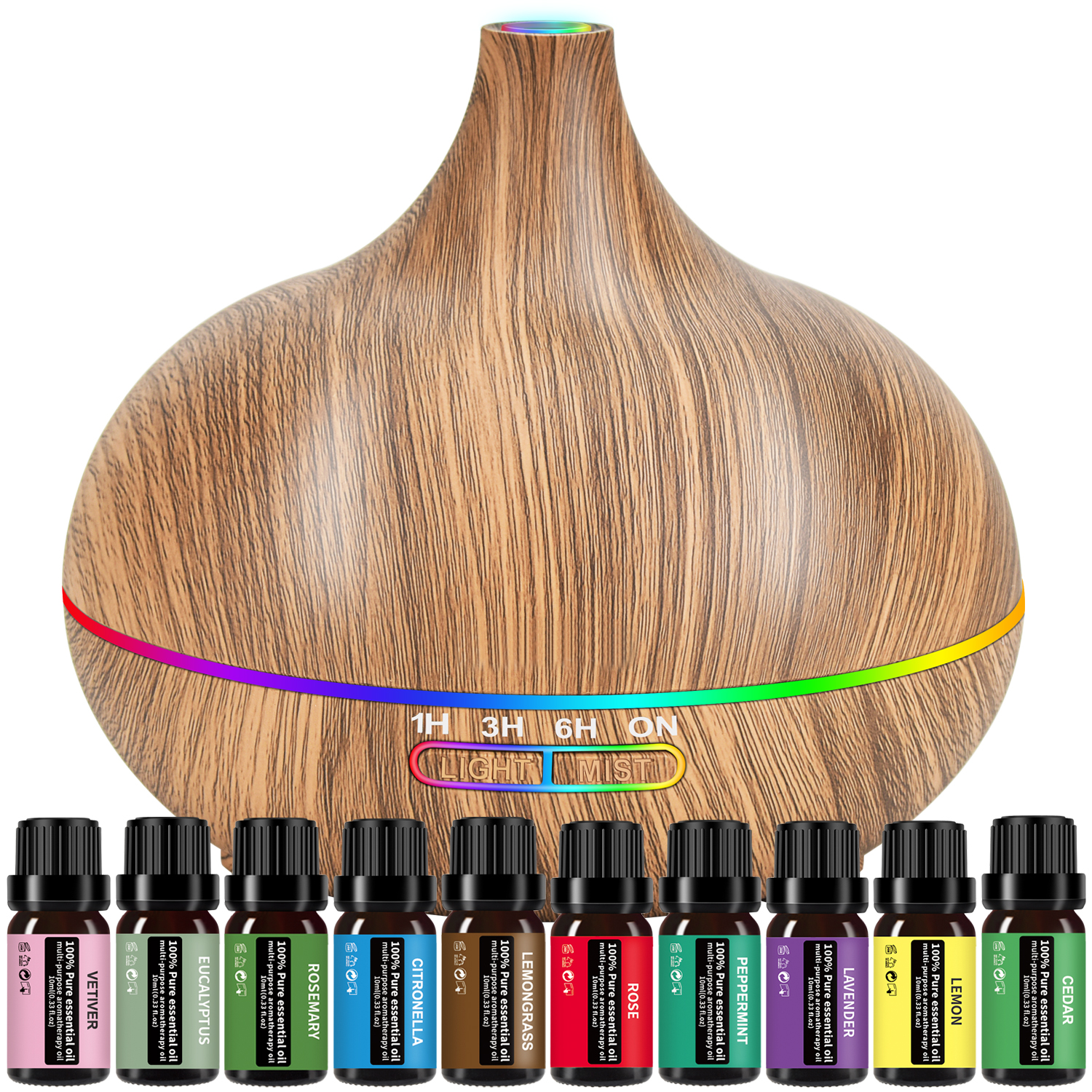 Better Homes & Gardens 3 Piece 100 ml Diffuser Gift Set, Punched ...