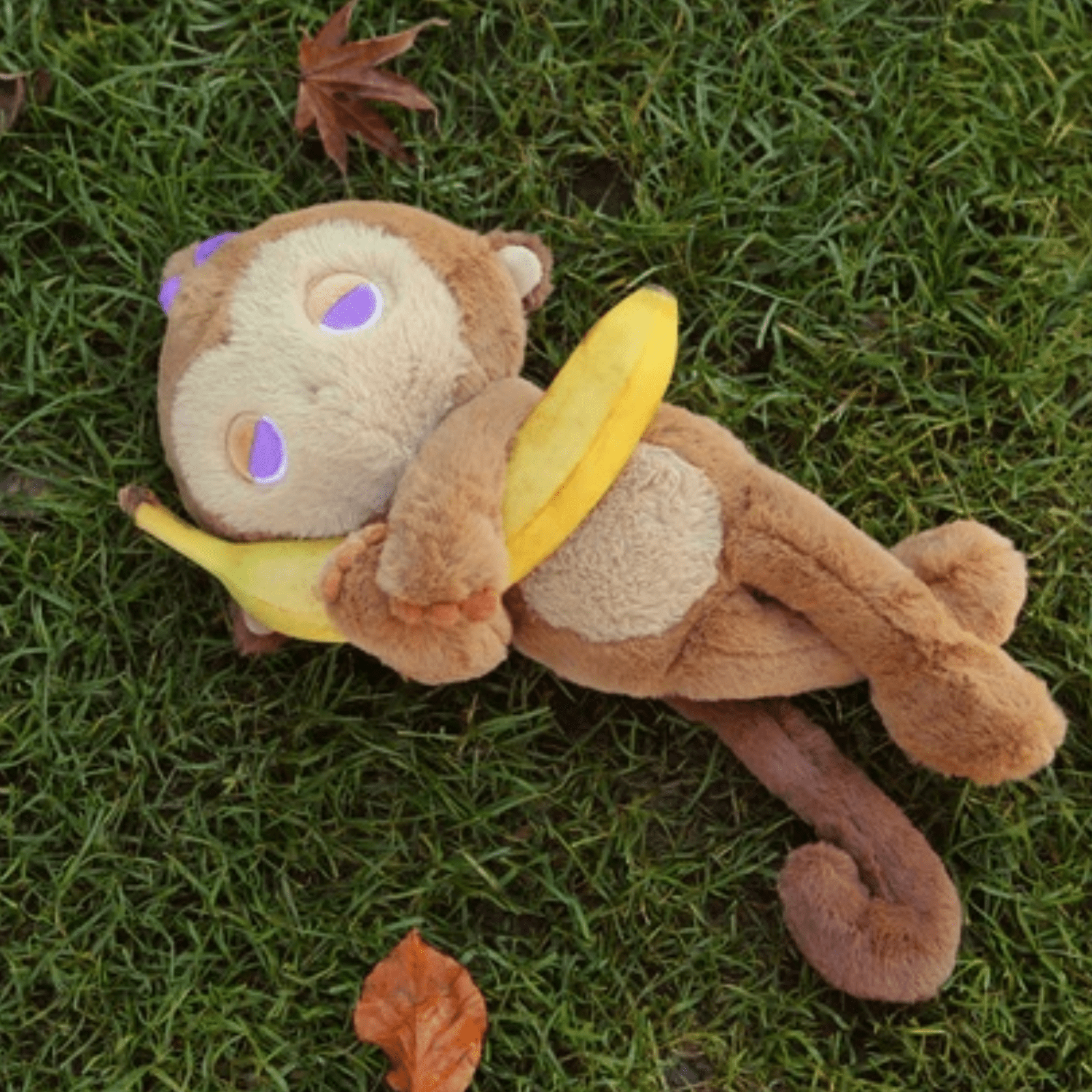 Doozie Drowsy Hoohu the Monkey - Sleepy Eyes Plush Doll, Soft Stuffed ...