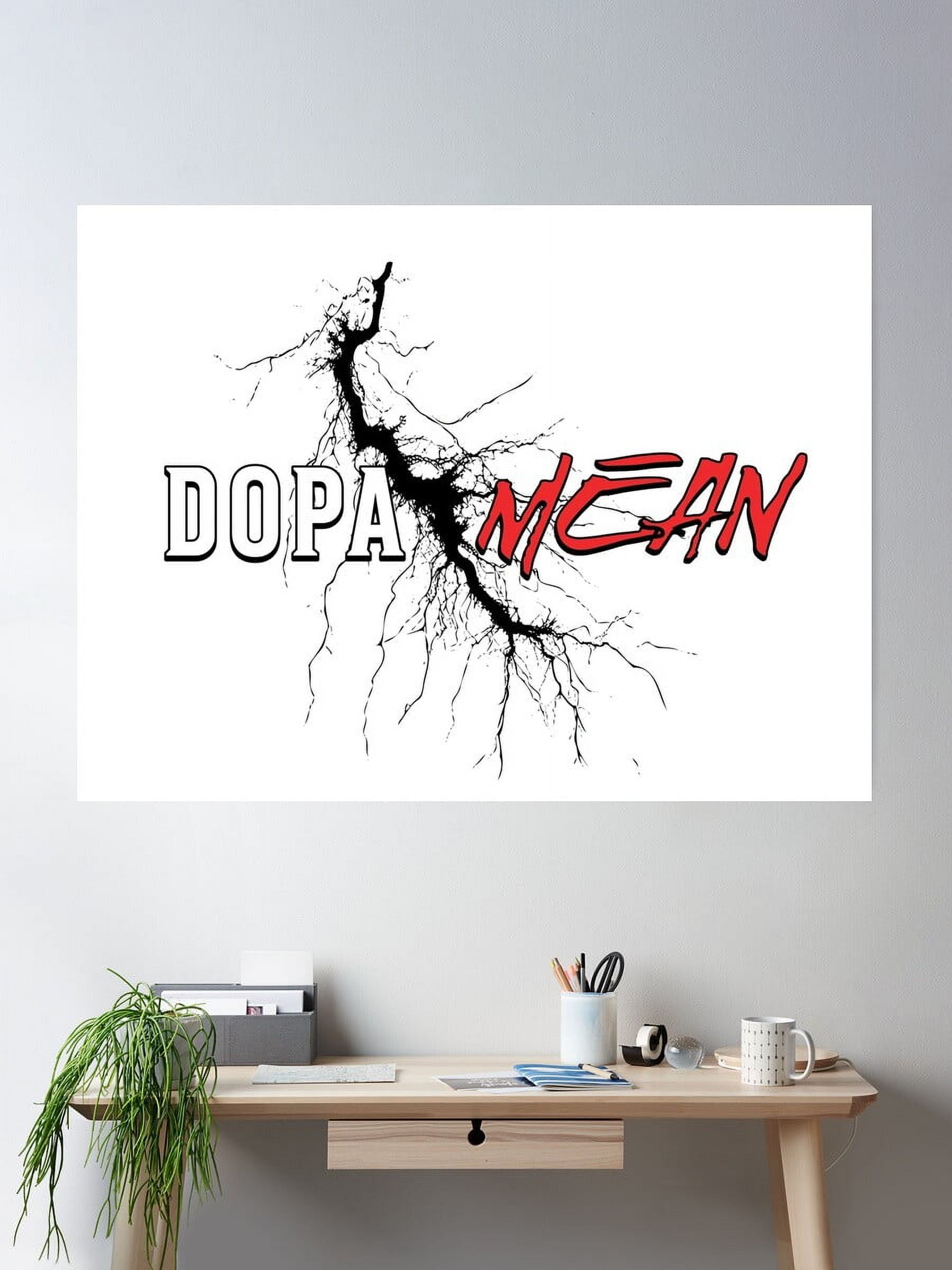 Dopa-Mean Poster Wall Art, Modern Wall Decor For Living Room Bedroom ...