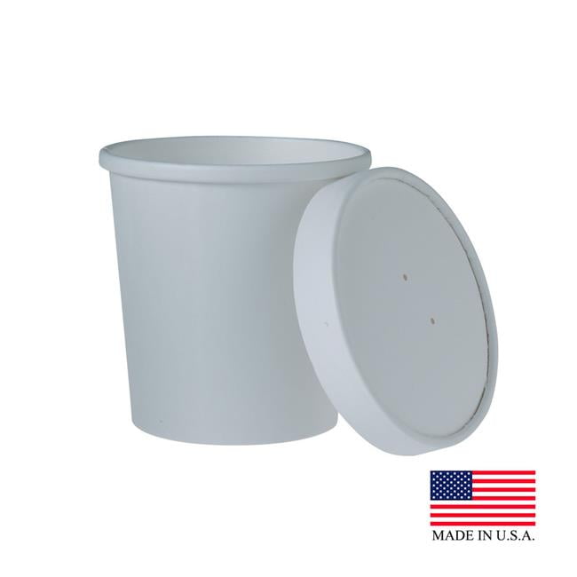 Dopaco D16RBLD PE 16 oz Soup Container with Lid, Pack of 250 - Walmart.com
