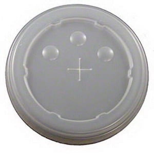 Dopaco Straw Slot Cup Lid Clear, Plastic | 600/Case - Walmart Business ...