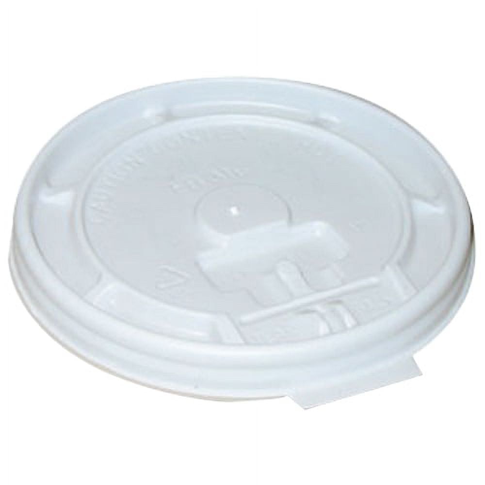 Dopaco Tea, Back Cup Lid for 10 oz. Tall Paper Cup, 1,000 Count ...
