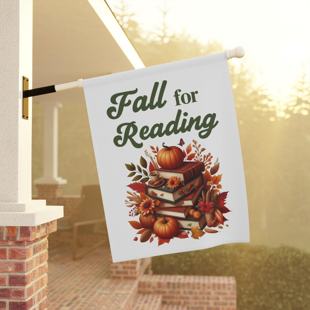 Dopaflag Fall for Reading Flag, Lending Library Flag, Bookish Sign ...
